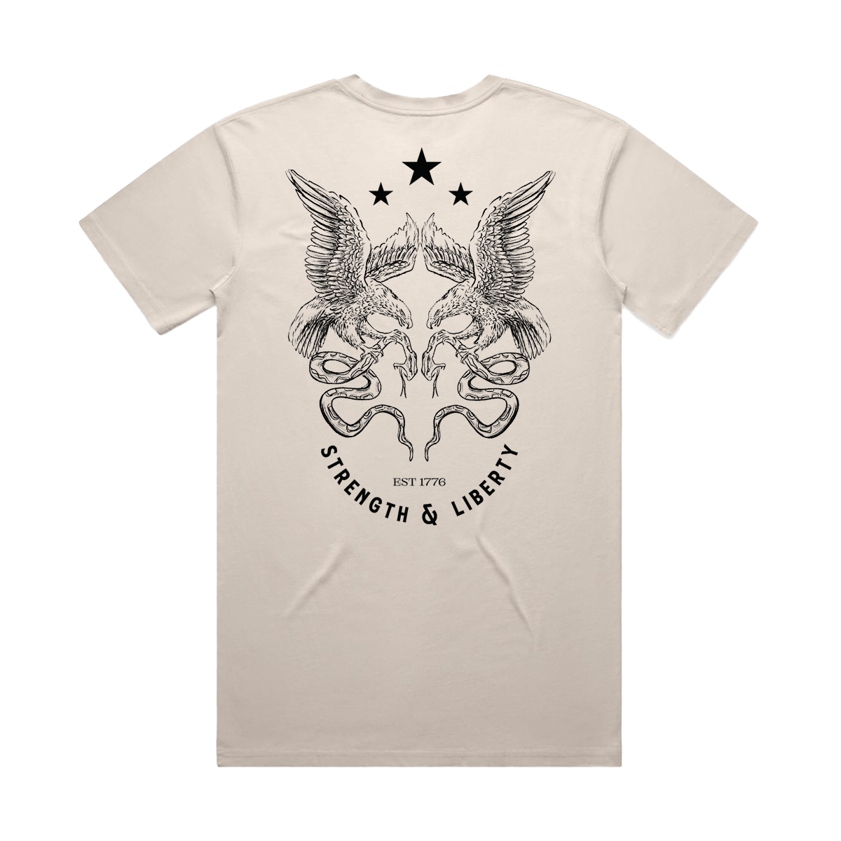 STRENGTH & LIBERTY T-SHIRT – Official TPUSA Merch