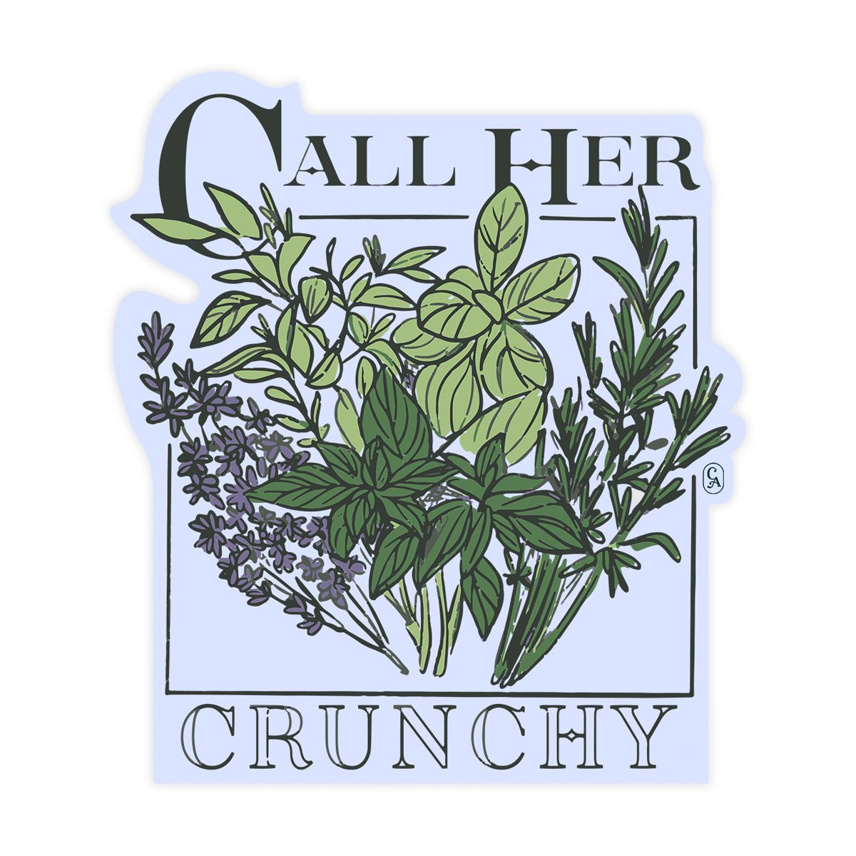 CALL HER CRUNCHY STICKER – Official TPUSA Merch