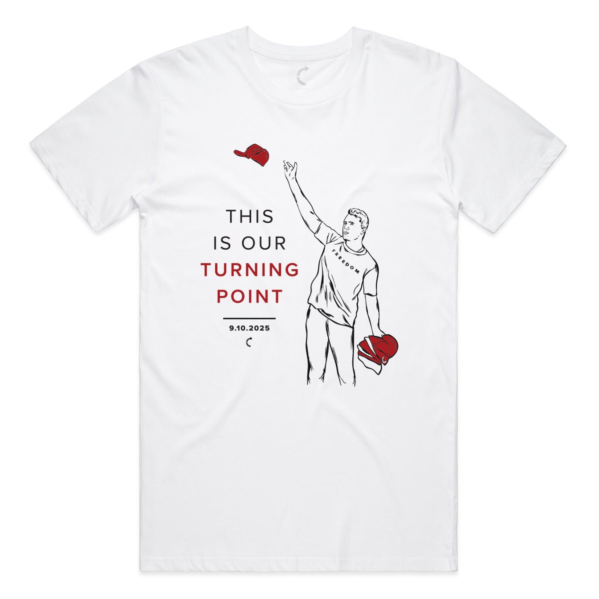 THIS IS OUR TURNING POINT CHARLIE TEE – Official TPUSA Merch